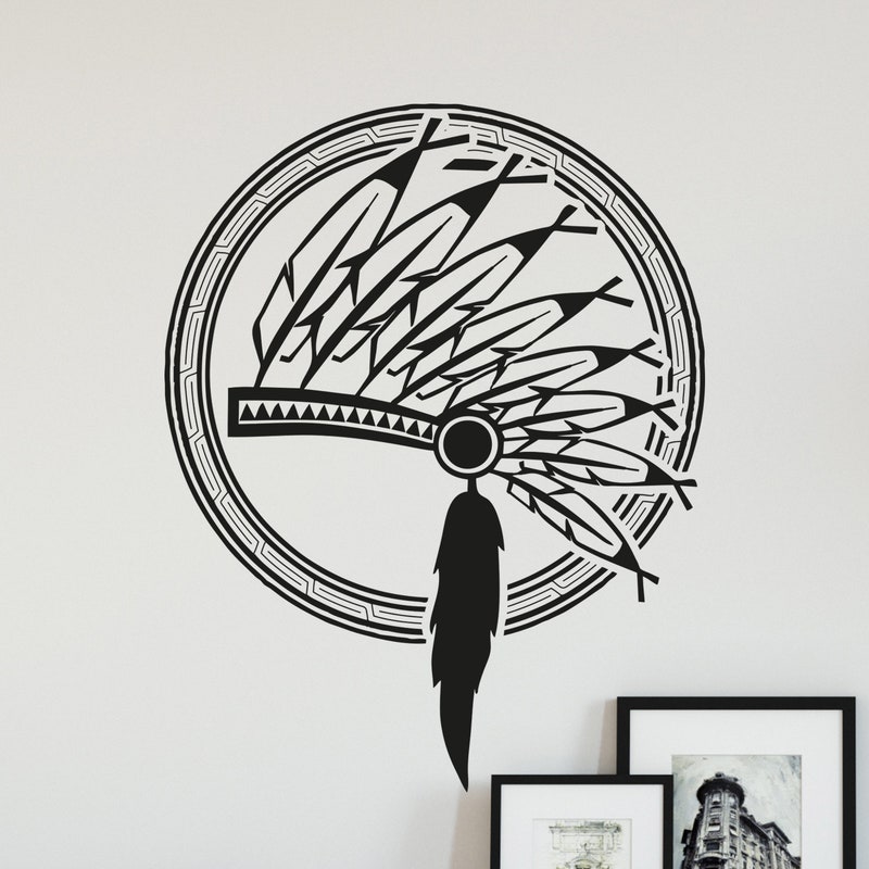 Native American Decal - Etsy