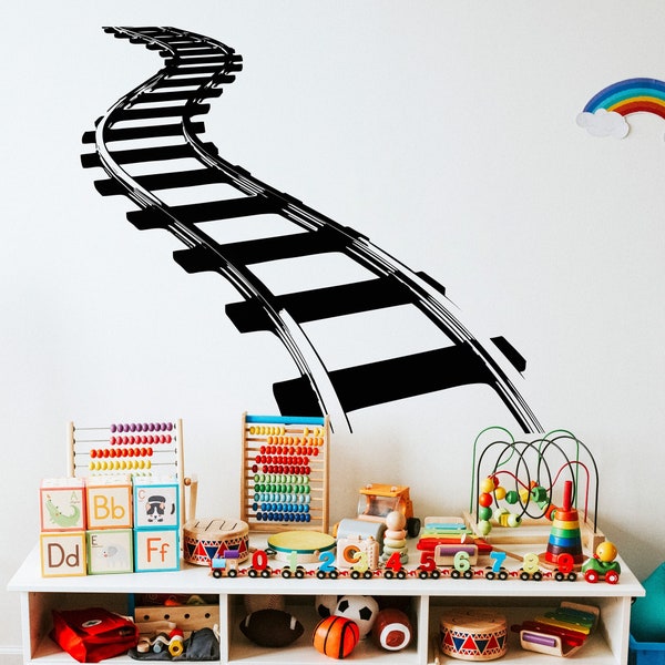 Train Tracks for Wall Decor - Etsy