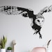 Australian Owl Flying Vinyl Wall Decal Sticker. Kid's Bedroom / Nursery ...