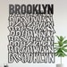 Brooklyn Metal Sign Power Coated 18 Gauge Steel New York Home Decor ...
