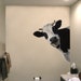 Cow Wall Decal Farm Animal Wall Art Nursery Decal Barn Yard Sticker ...
