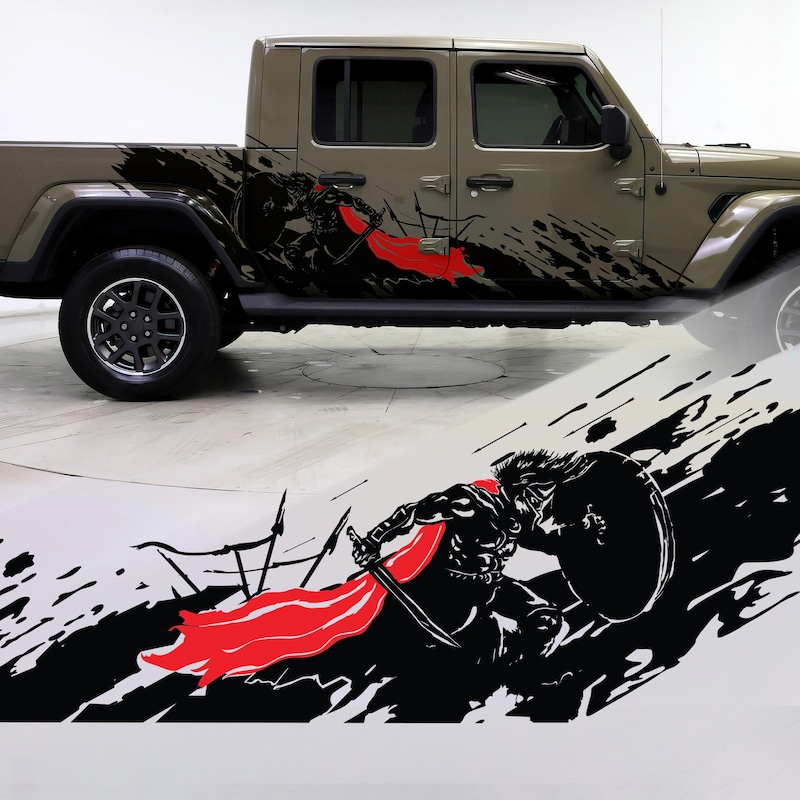 Jeep Spartan Decals - Etsy