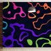 Colorful Abstract Fluid Lines Wallpaper. Modern Liquid Home - Etsy