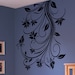 Vinyl Wall Decal Sticker Hanging Floral Swirl 5324m - Etsy