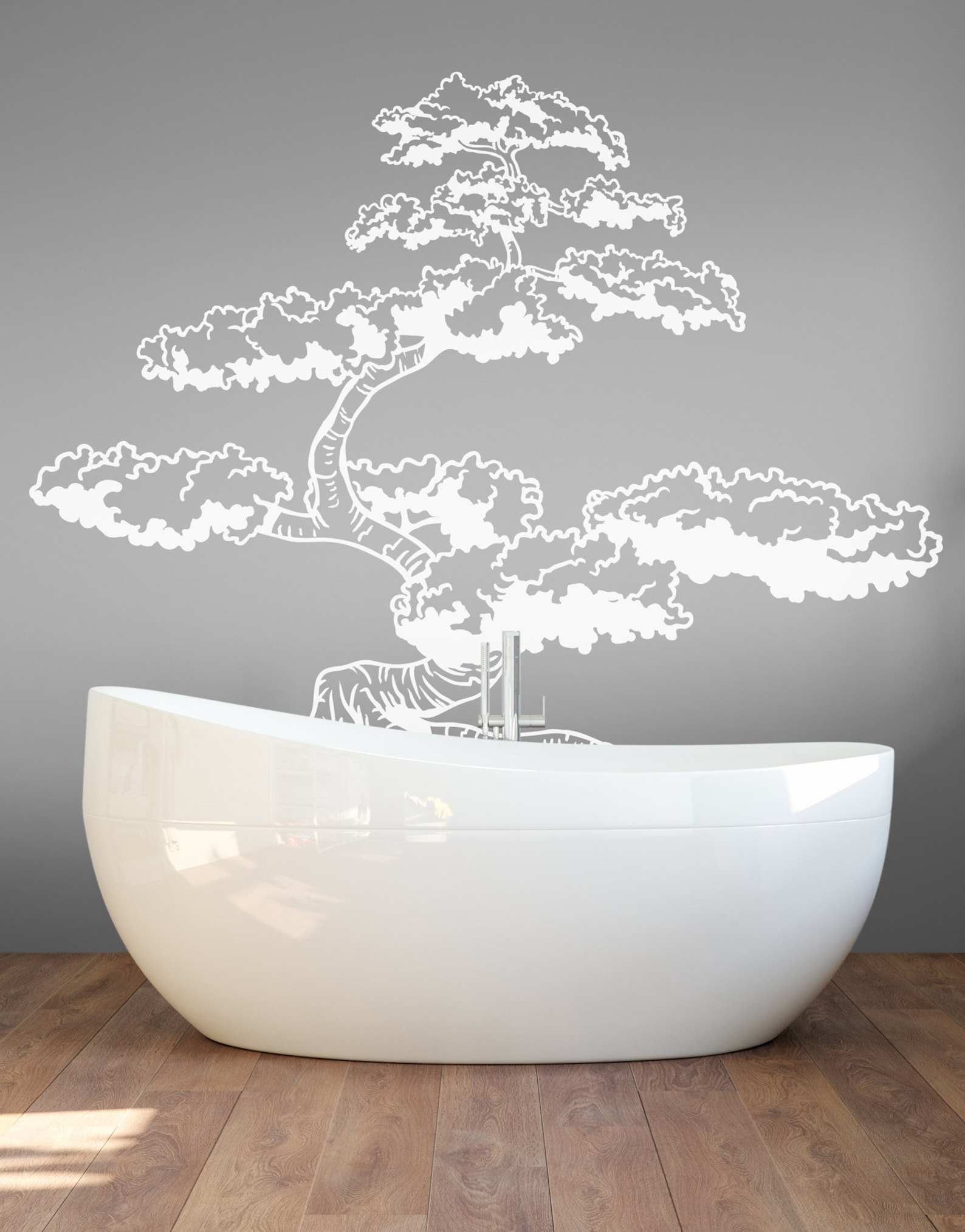 Japanese Bonsai Tree Wall Decal Decor. Great Addition to Your - Etsy