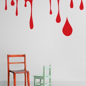 Paint Dripping Wall Decal. Perfect for Any Occasion Birthday - Etsy