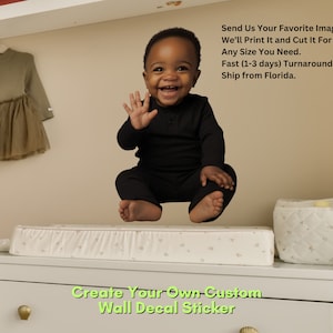 Custom Life Size Wall Decal - Personalized Photo, Die Cut Full Body ...