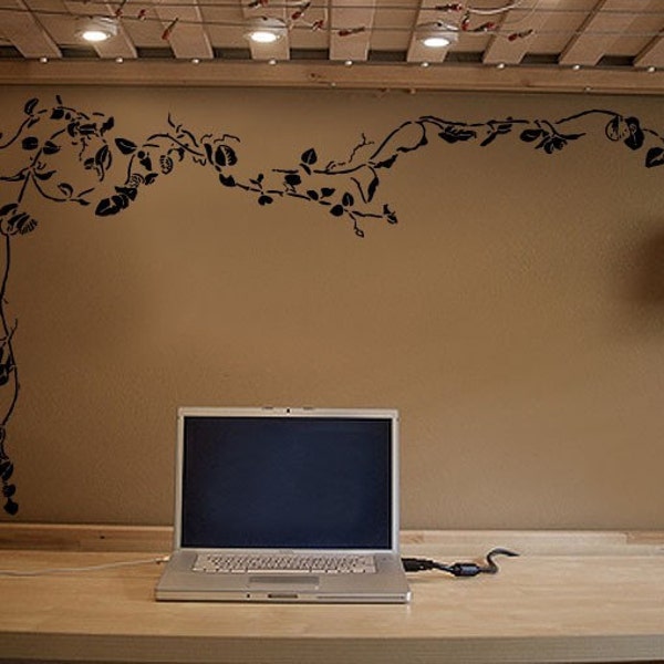 Vine Wall Decals - Etsy