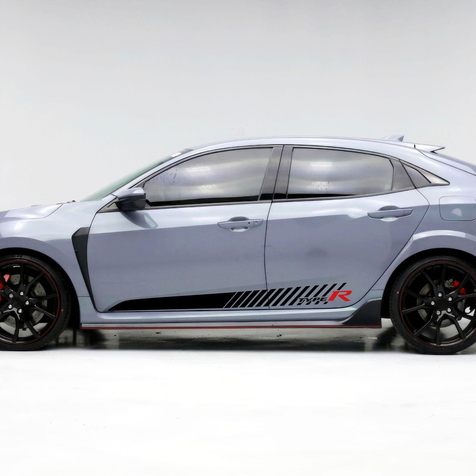 Car Decal for Honda Civic Type R. Sports Racing Graphic Decal Sticker ...