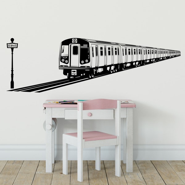 Nyc Subway Map Sticker - Etsy