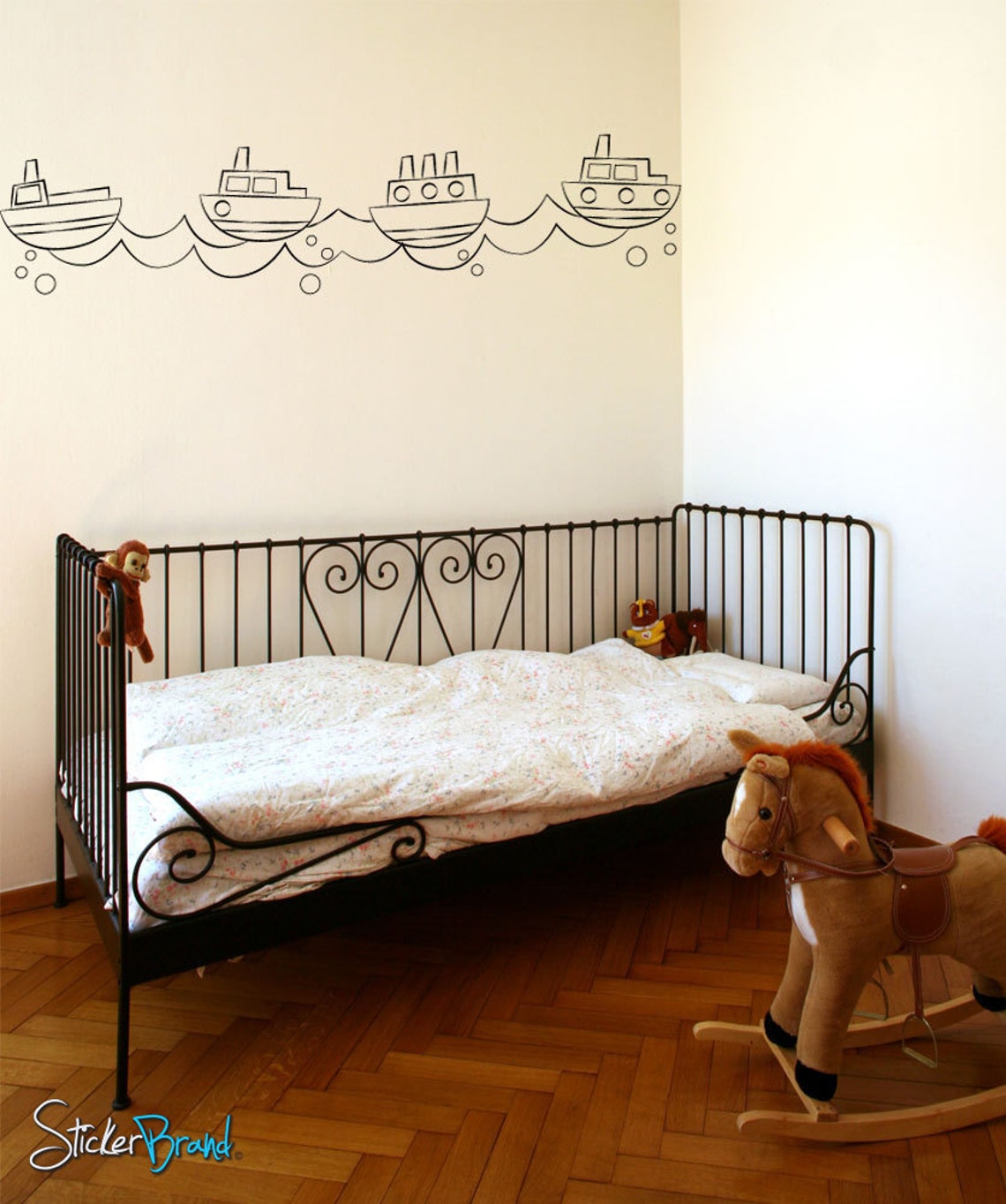 Tug Boat Vinyl Wall Decal Sticker for the Kid's Room. - Etsy