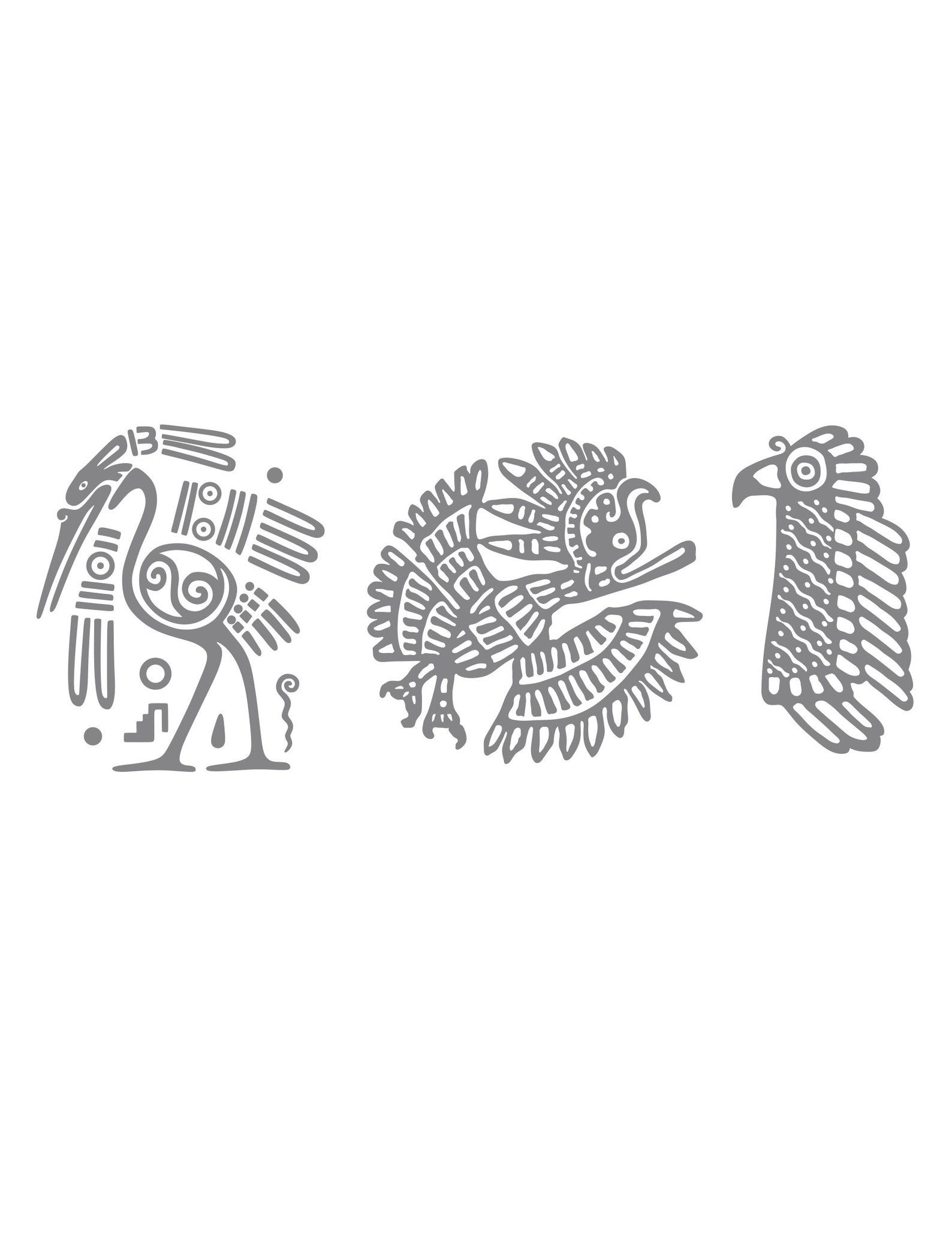 Mayan Animal Hieroglyphics symbols Vinyl Wall Art Decal | Etsy