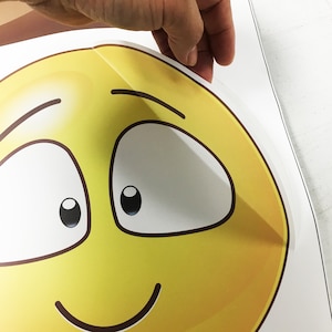 Emoticon Stickers. Smiling Faces Wall Decal Sticker. Birthday ...