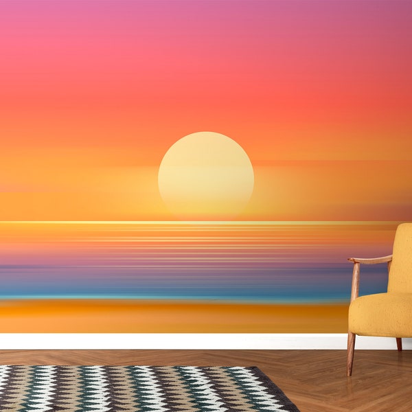 Sunset Wallpaper - Etsy