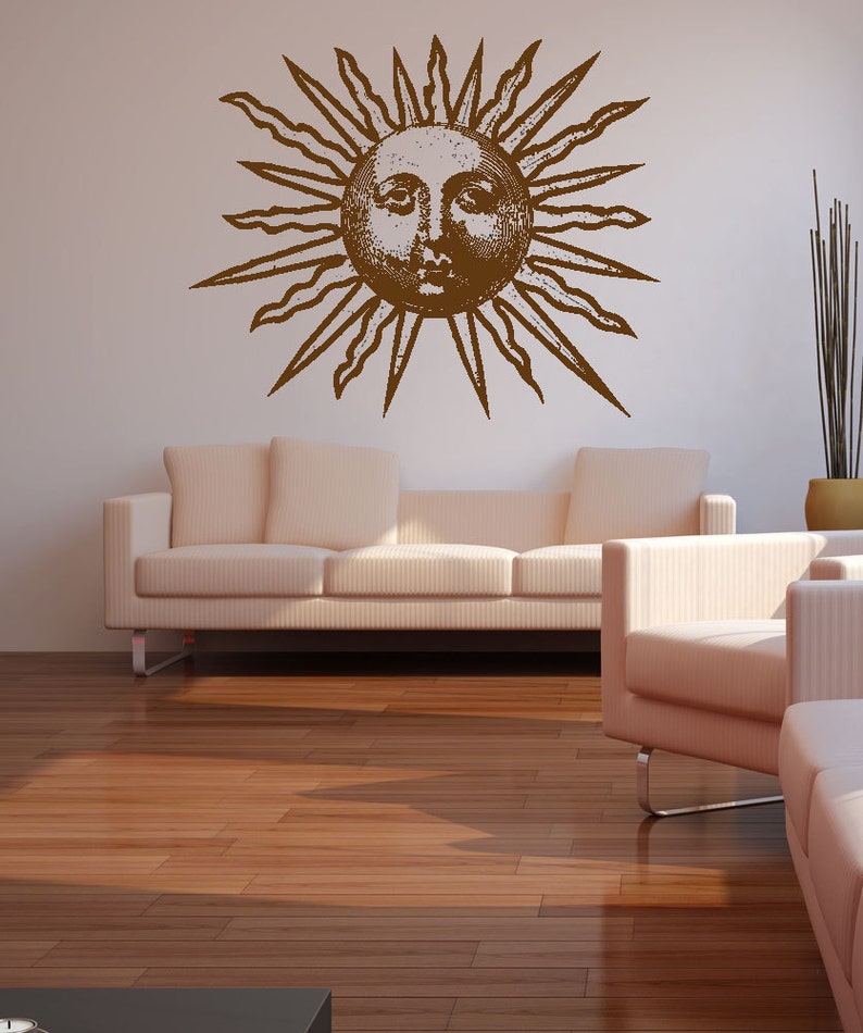 Vinyl Wall Decal Sticker Sun OSAA207B | Etsy