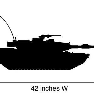 Vinyl Wall Decal Sticker Military Tank Item 211 - Etsy