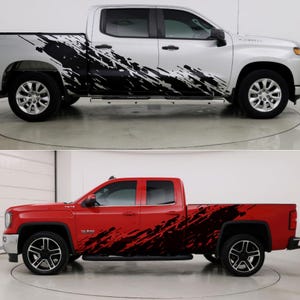 Mud Splash Truck Decal Sticker Silverado, GMC Sierra. Set of 2 off Road ...