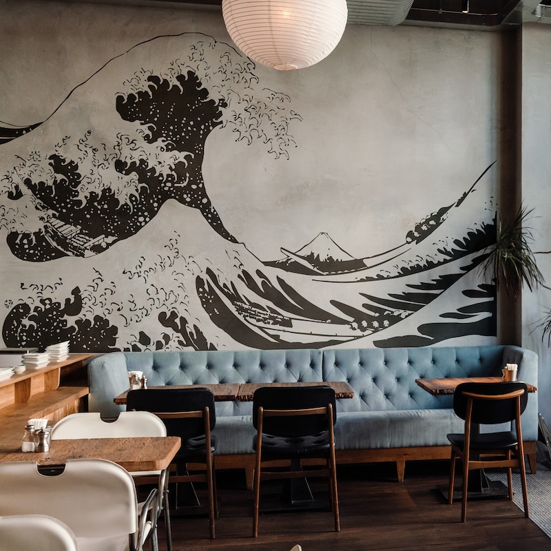 Waves Wall Decal - Etsy