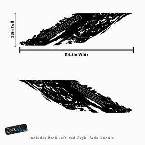 Truck Mud Splash Vinyl Car Graphic Sticker. for Tacoma 2005-2024. Set ...