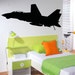 Fighter Jet Wall Decal Sticker. Military Theme Decor. Jet - Etsy