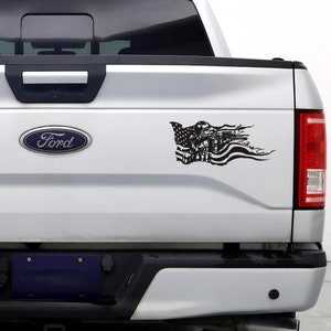 Military Car Decal Sticker. America Flag U.S. Soldier Sticker. Gift for ...