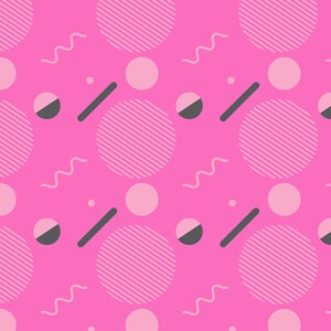 Pink Wallpaper 80s Wall Mural Neon Pink 80’s Peel and Stick Wall Mural ...