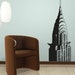 Chrysler Building NYC New York City Vinyl Wall Decal Sticker ...