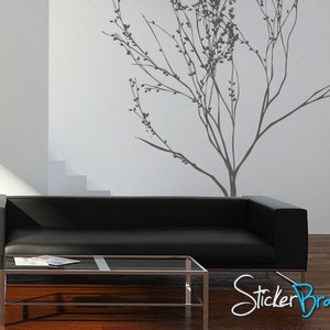 Vinyl Wall Decal Sticker Tall Tree Branches Mmartin140m - Etsy