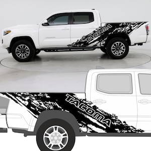Truck Mud Splash Vinyl Car Graphic Sticker. for Tacoma 2005-2024. Set ...