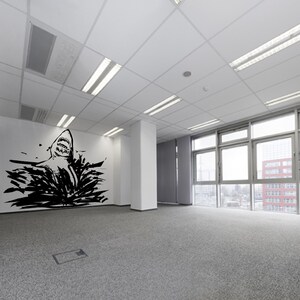 Vinyl Wall Decal Shark Attack Osdc103s - Etsy