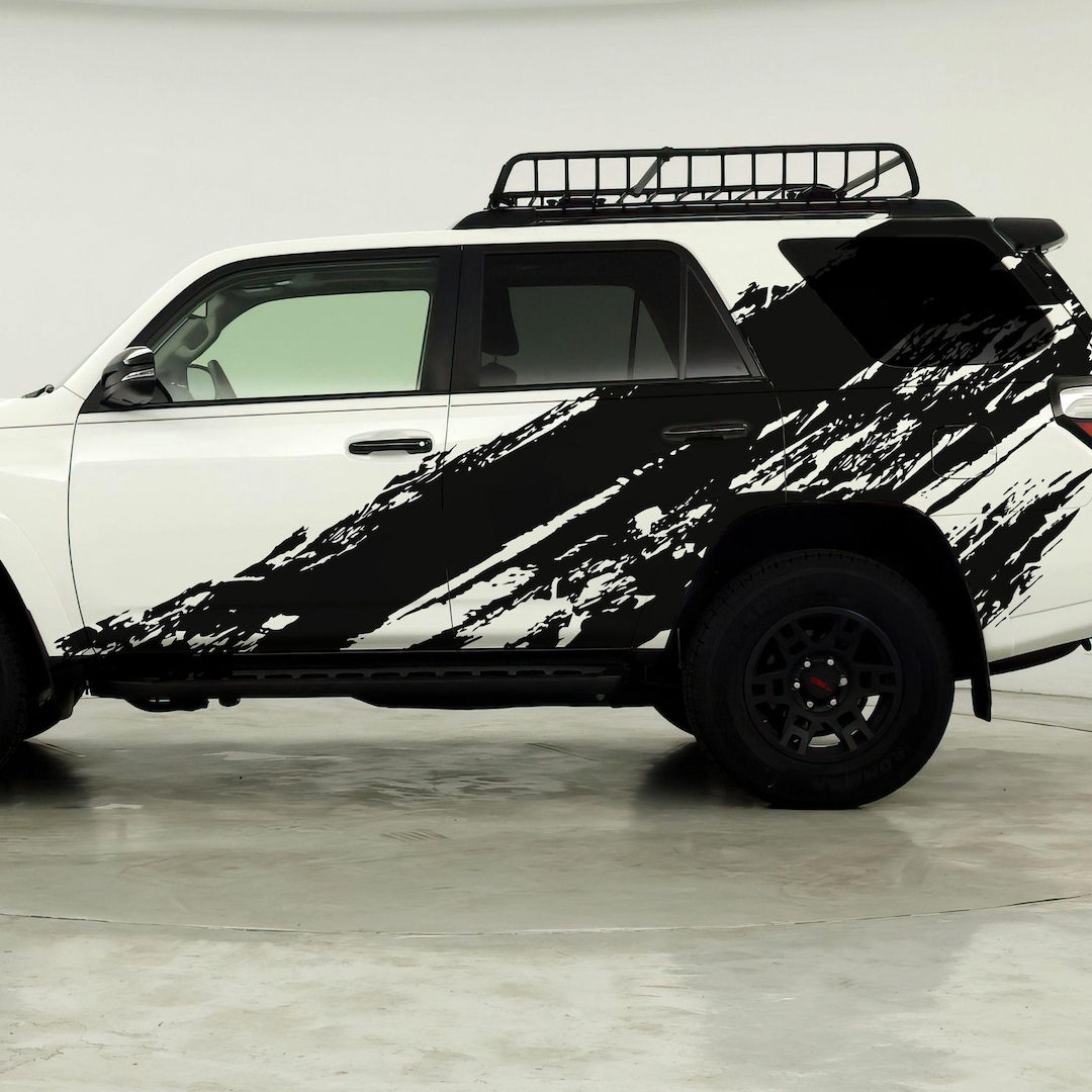 Mud Splash Vinyl Car Graphic Sticker for Toyota 4runner. Set of 2. 4 ...