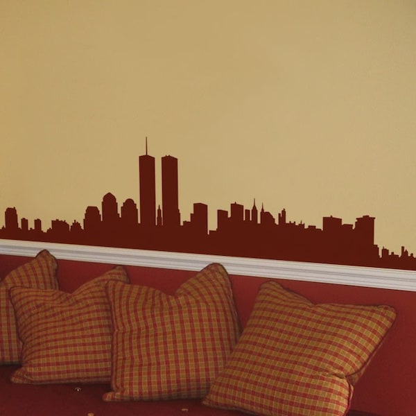 Skyline Decal - Etsy