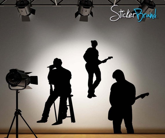 Vinyl Wall Decal Sticker Rock Band OSMG147 | Etsy