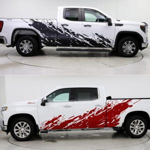 Mud Splash Truck Decal Sticker Silverado, GMC Sierra. Set of 2 off Road ...