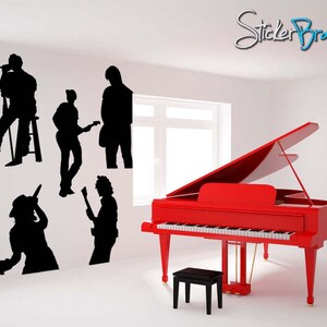 Vinyl Wall Decal Sticker Rock Band OSMG147 - Etsy