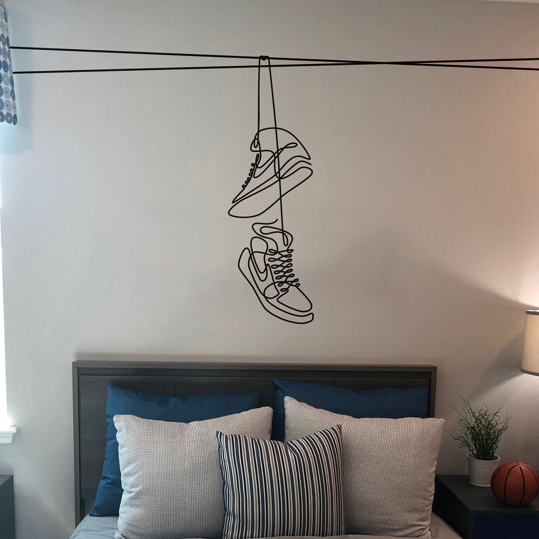 Hypebeast Sneaker Wall Decal Decor. Urban / Brooklyn Theme Decor. Shoes ...
