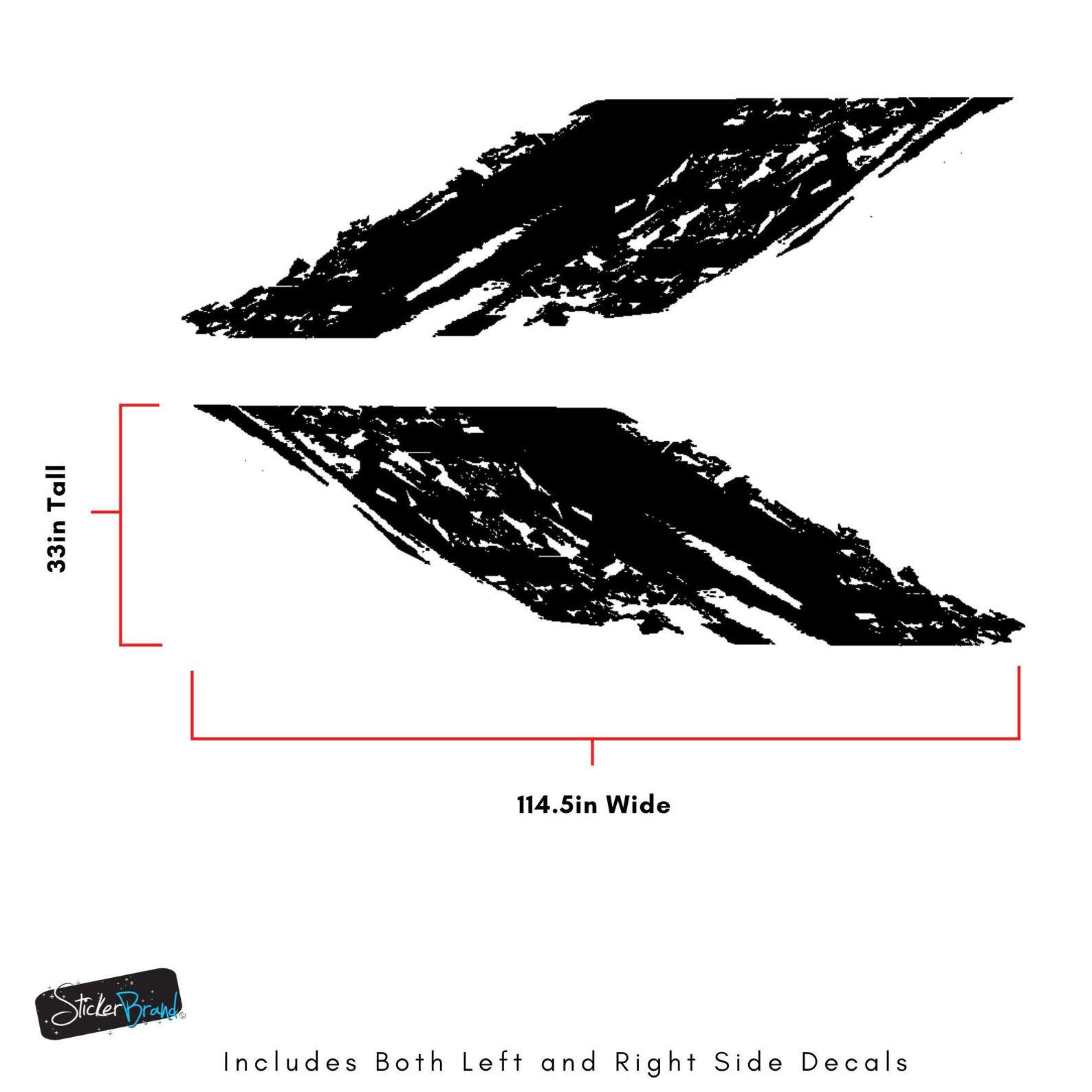 Truck Mud Splash Vinyl Car Graphic Sticker for Tacoma 2005-2024. Set of ...