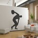 Vinyl Wall Decal Sticker Discus Thrower Statue Silhouette Osmb539s - Etsy