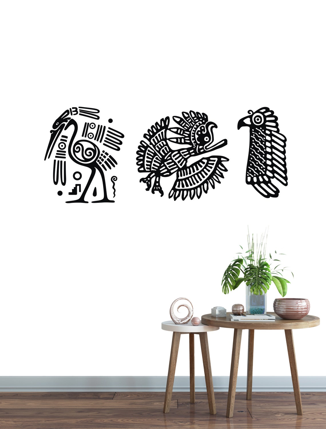 Mayan Animal Hieroglyphics symbols Vinyl Wall Art Decal | Etsy