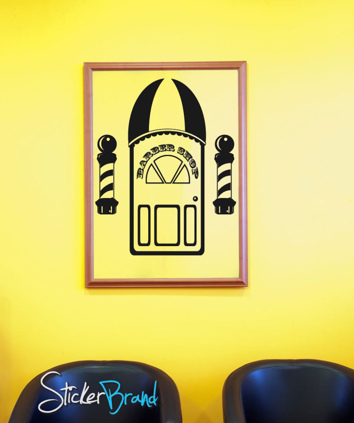 Vinyl Wall Decal Sticker Barber Shop Item OSMG107B - Etsy