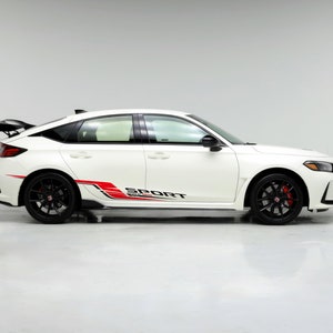 Car Decal for Honda Accord / Civic Sports Racing Graphic Decal Sticker ...