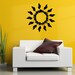 Vinyl Wall Decal Sticker Flaming Sun 1094m - Etsy