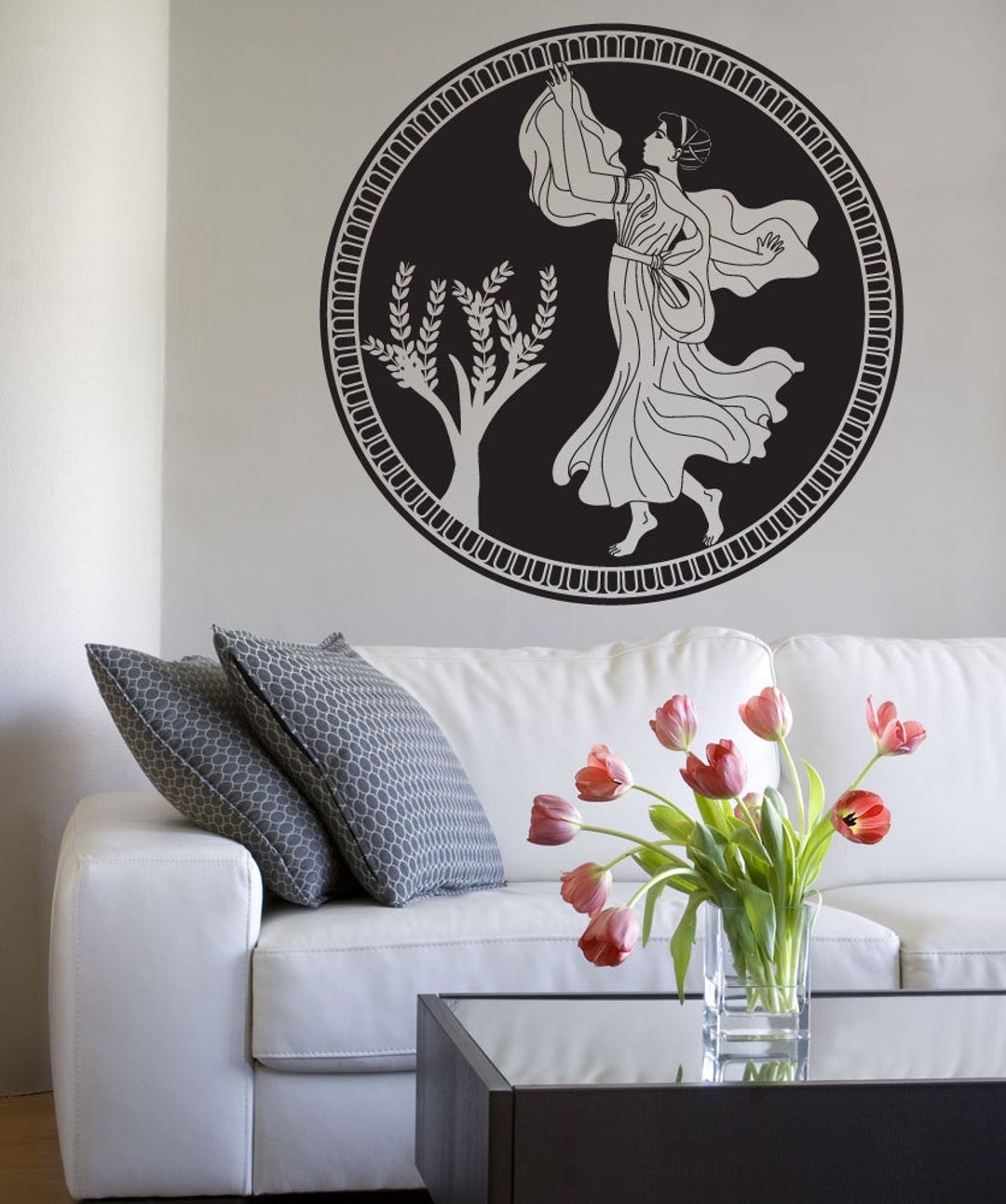 Ancient Greece Wall Decor Vinyl Wall Art Greek Decal Sticker Greek ...