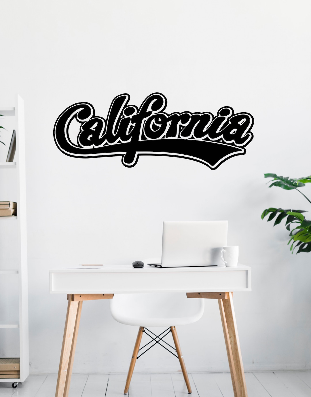 California Name Vinyl Wall Decal Sticker. so Cal, Cali Big Name Decal ...