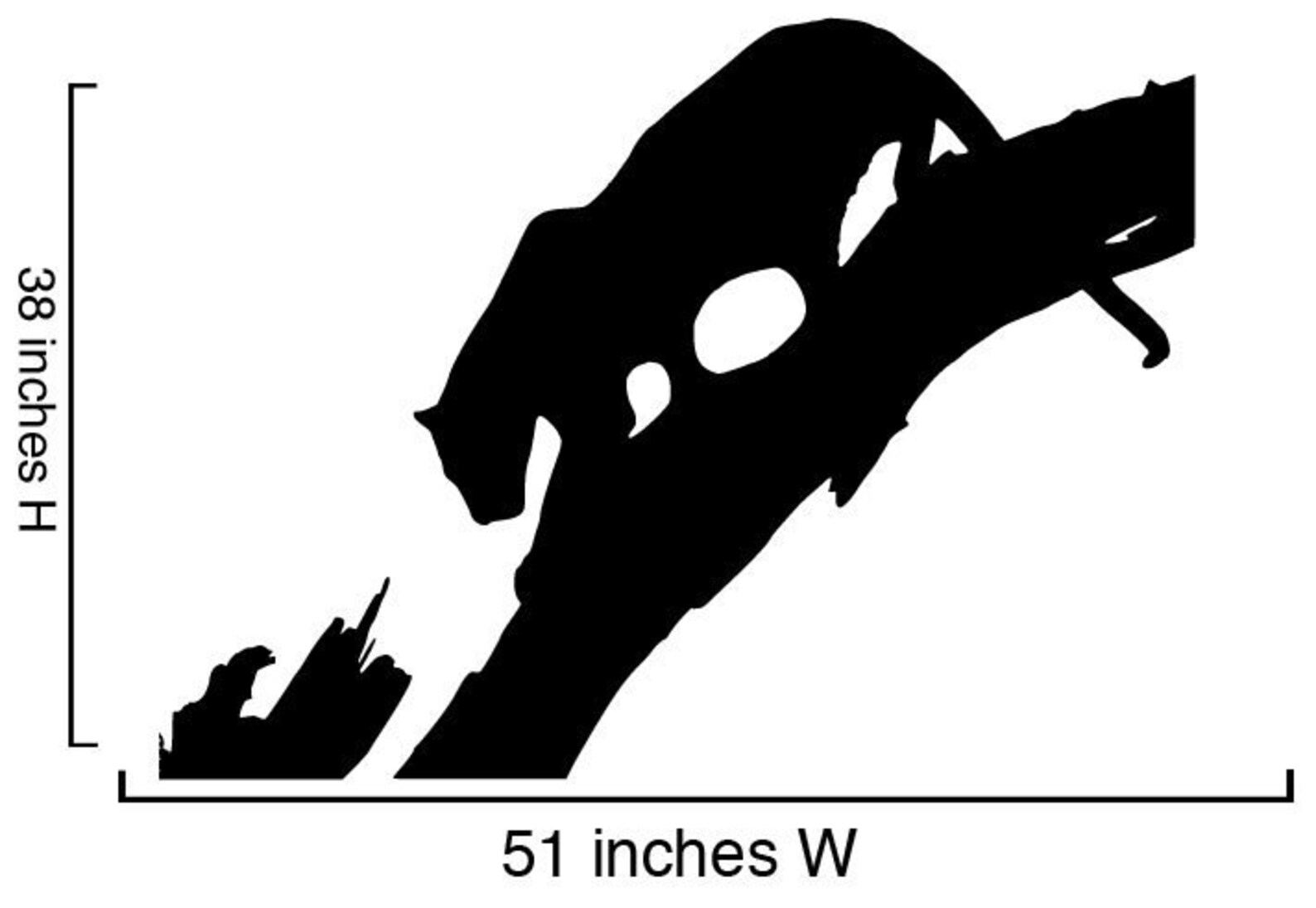 Vinyl Wall Decal Sticker Safari Preying Lion 235 - Etsy