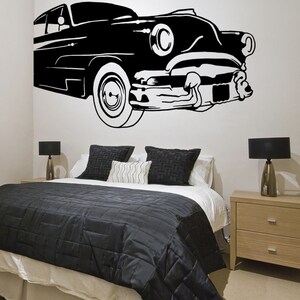 Vinyl Wall Decal Sticker Classic American Car Osmb669s - Etsy