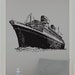 Titanic Wall Decal Sticker. Cruise Ship Vinyl Wall Decal Sticker ...