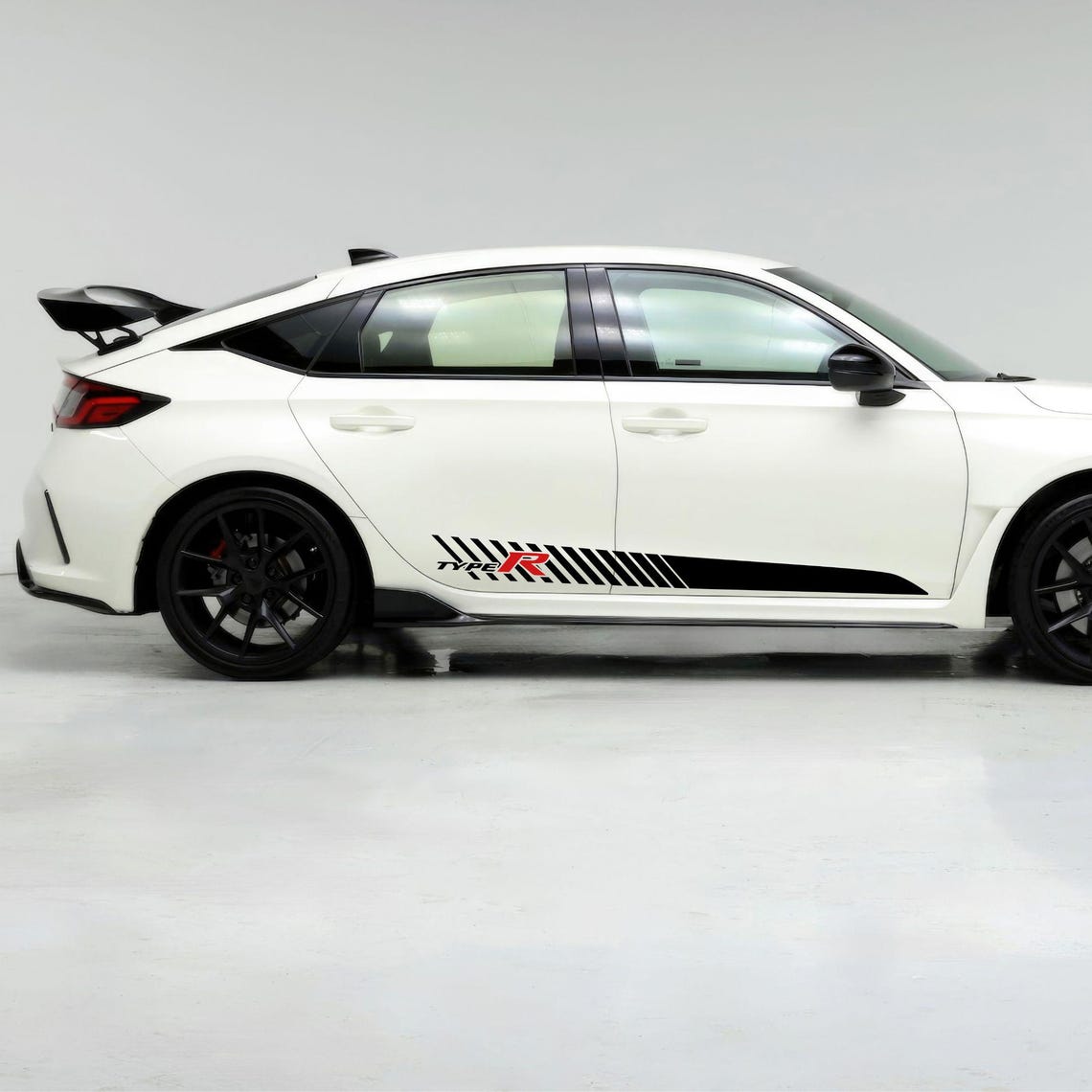 Car Decal for Honda Civic Type R. Sports Racing Graphic Decal Sticker ...