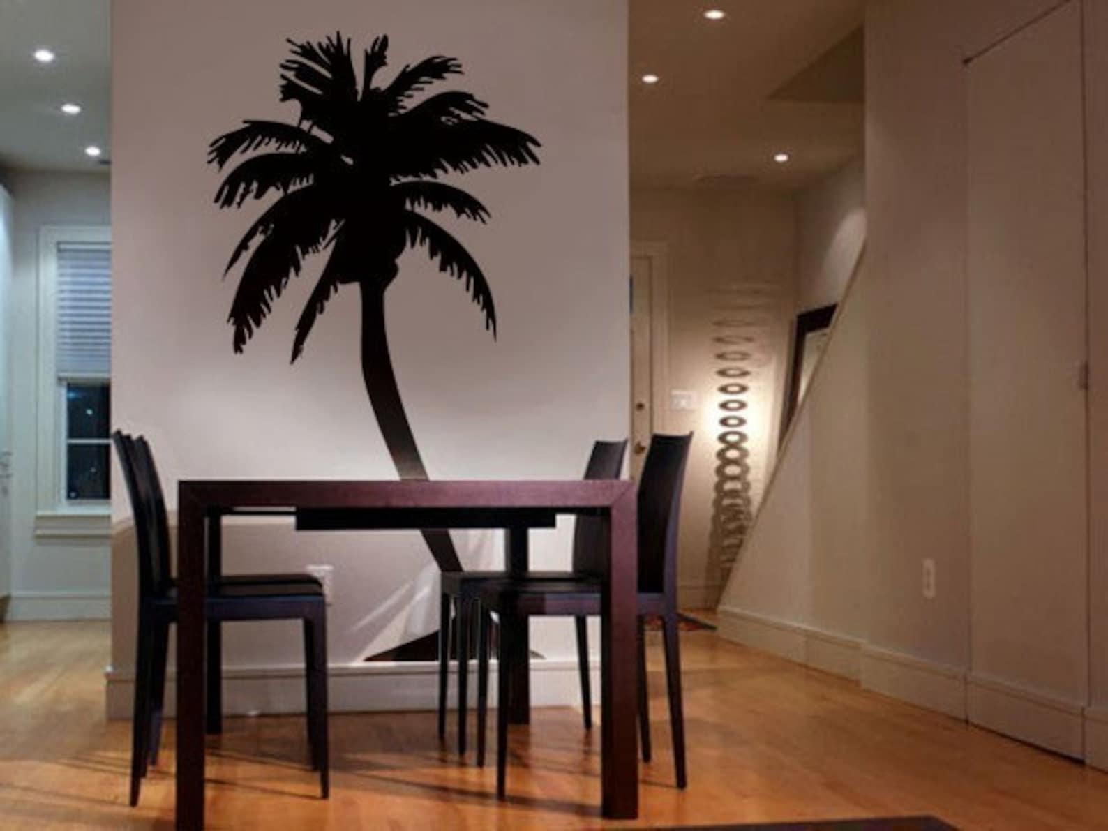 Large Palm Tree Wall Decal Sticker. Bedroom Decor Bathroom Wall Sticker ...