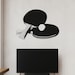 Ping Pong Paddles Wall Decal Sticker. Sports Theme Game Room Wall Decor ...